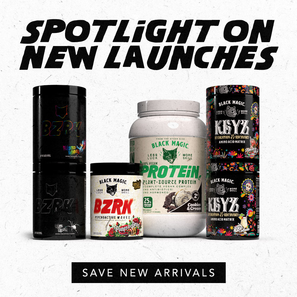 Black Magic Supply | BZRK Pre Workout | Super Natty | Skull Dust