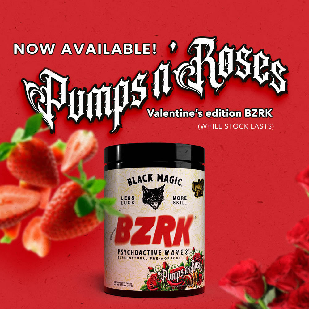 Black Magic Supply | BZRK Pre Workout | Super Natty | Skull Dust
