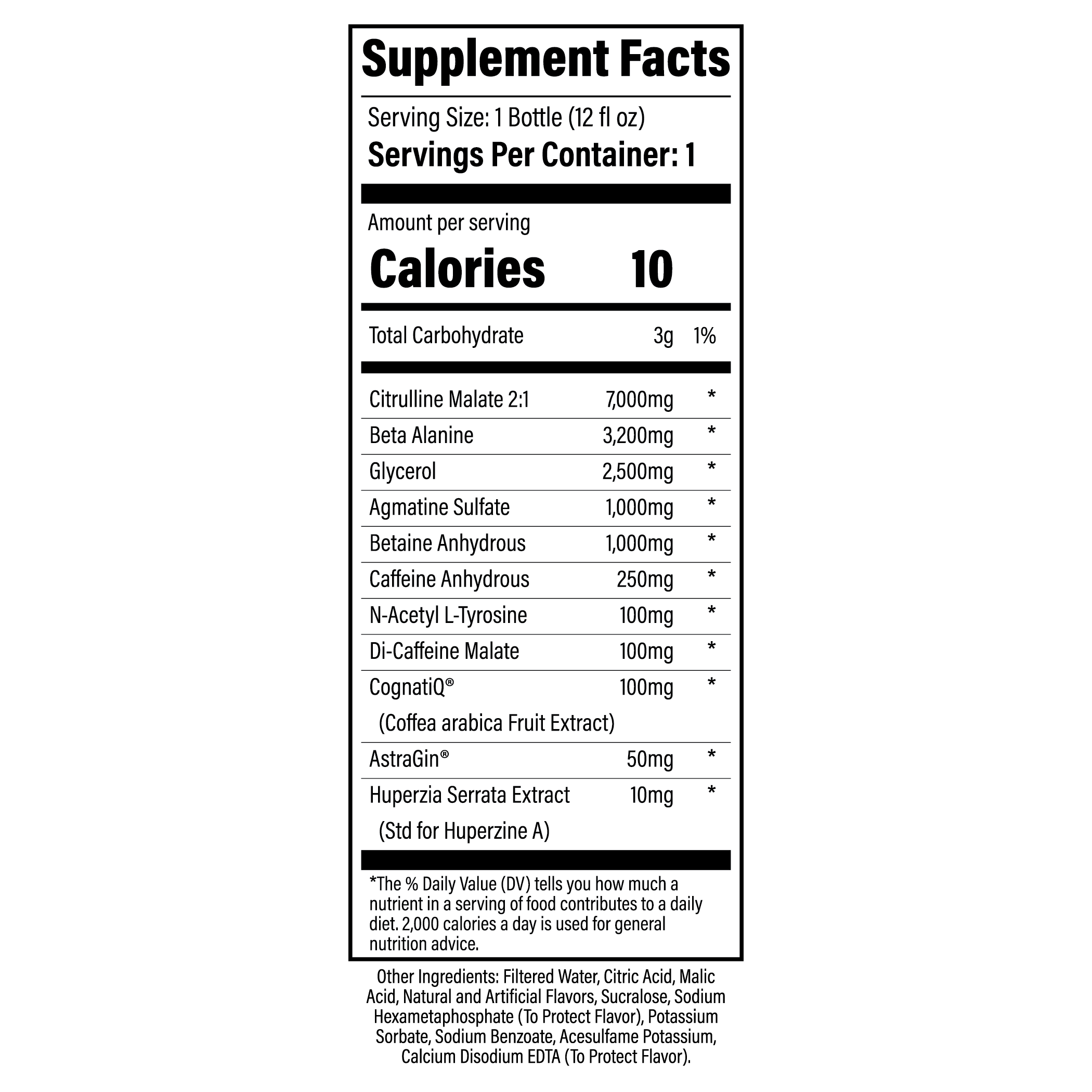 Black Magic Supply BZRK RTD Pre-Workout Drink - High Potency Energy