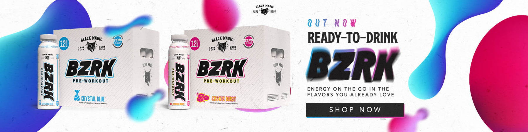 Black Magic Supply | BZRK Pre Workout | Super Natty | Skull Dust