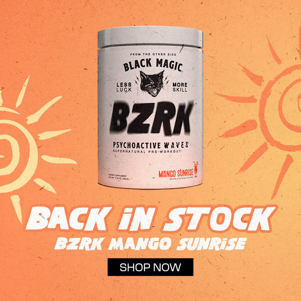 Black Magic Supply | BZRK Pre Workout | Super Natty | Skull Dust