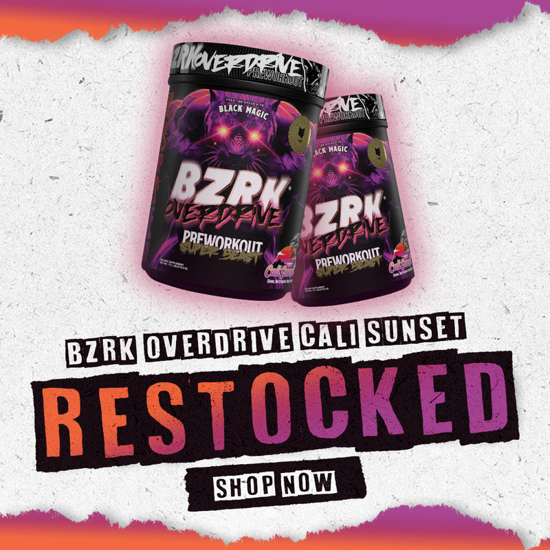Black Magic Supply | BZRK Pre Workout | Super Natty | Skull Dust