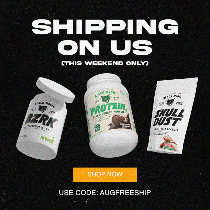 Black Magic Supply | BZRK Pre Workout | Super Natty | Skull Dust